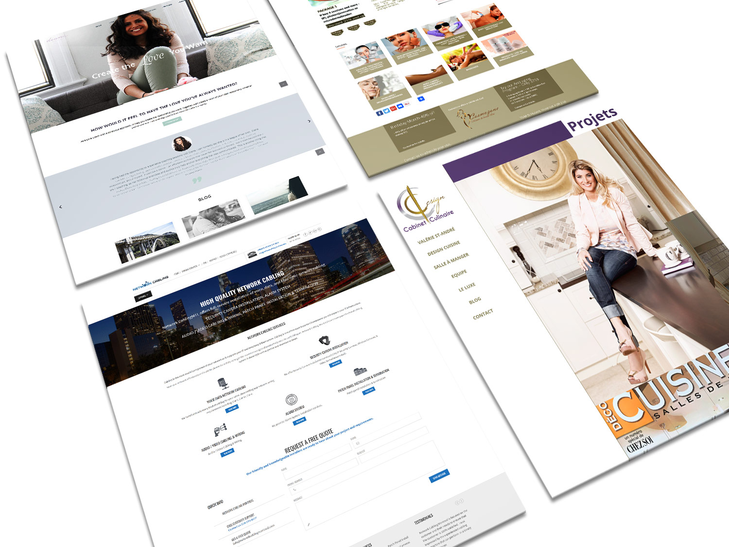 Recent projects: SEO, Web design | OLGABOCA